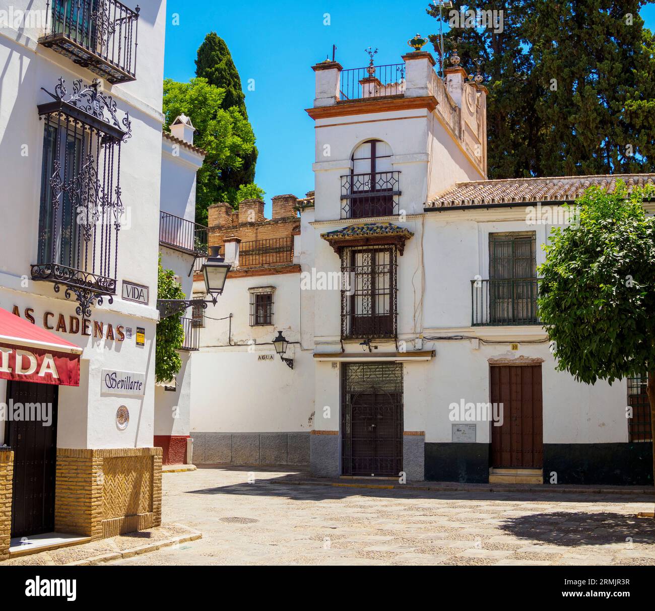 Seville jewish quarter spain hi-res stock photography and images - Alamy