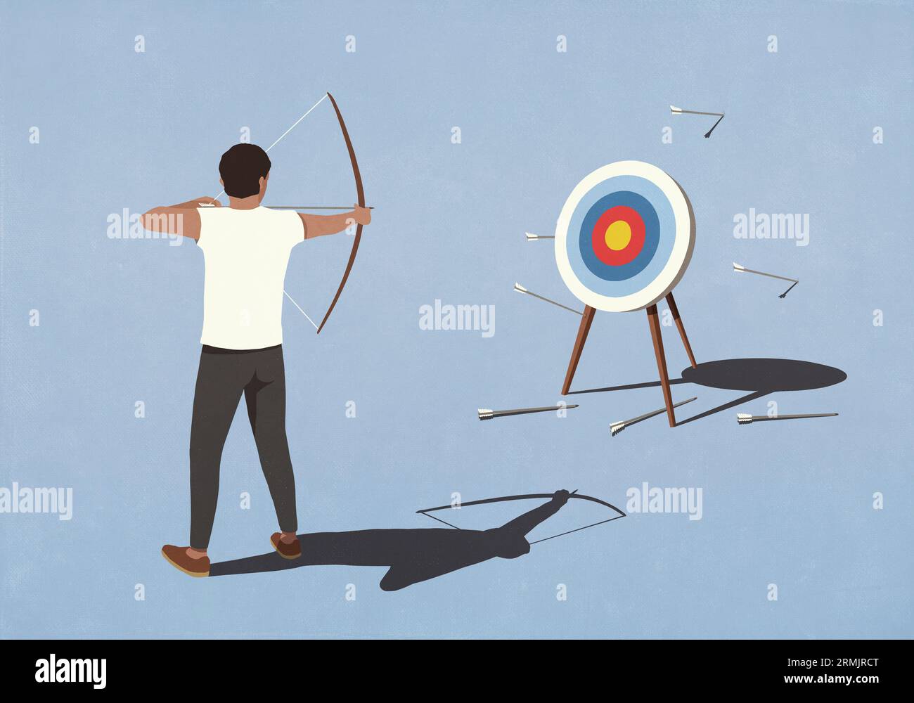 Missing the mark hi-res stock photography and images - Alamy