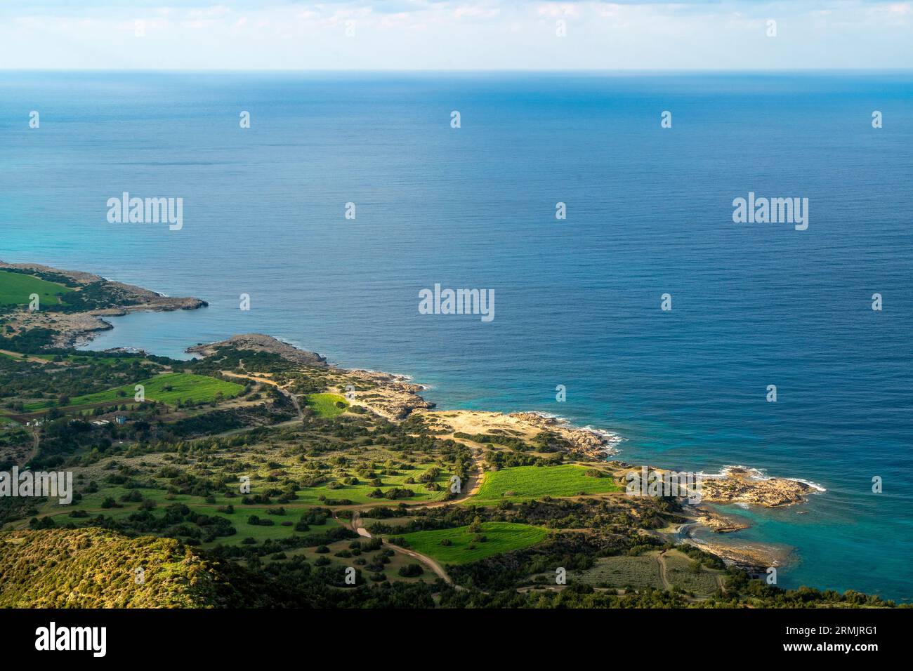 Aerial view akamas hi-res stock photography and images - Alamy