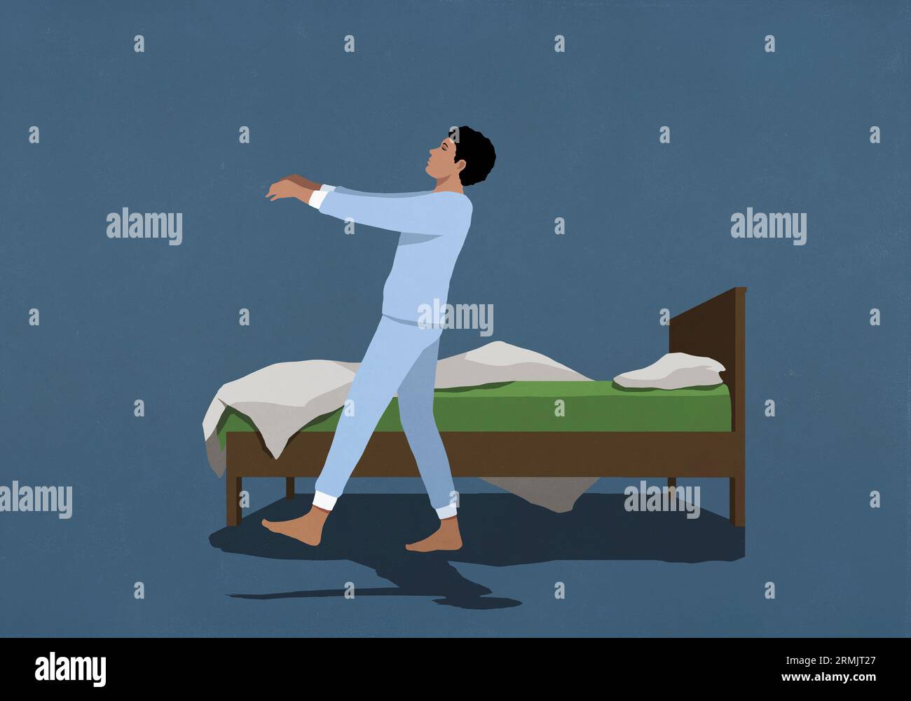 Sleepwalking disorder hi-res stock photography and images - Alamy