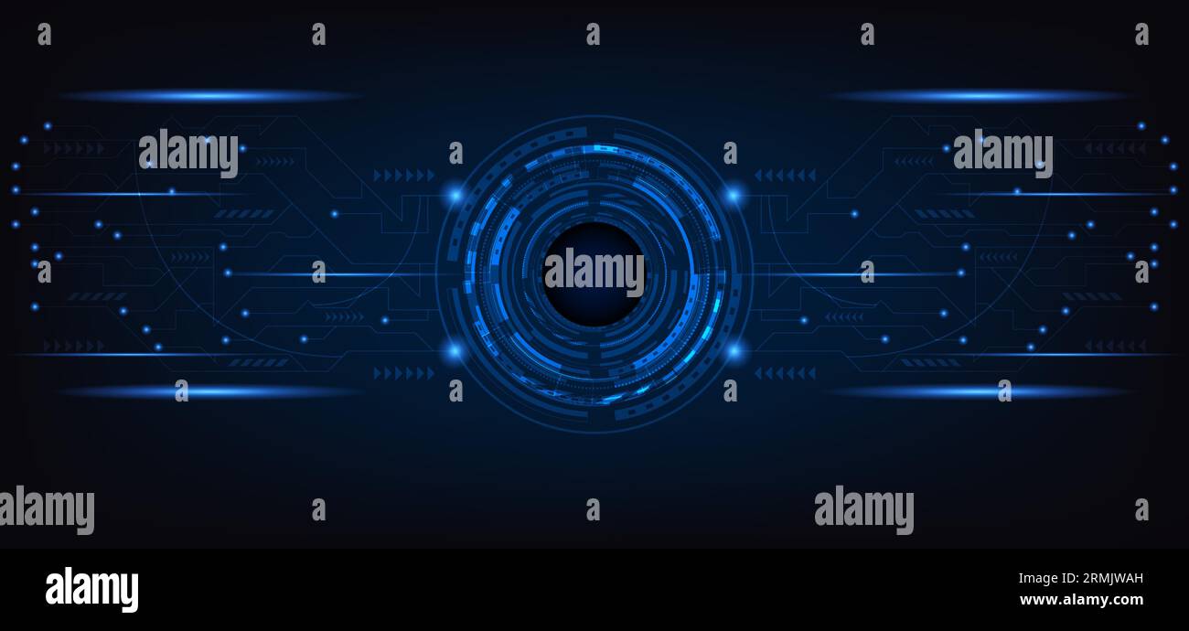 circuit board Abstract modern futuristic science technology Hi tech digital connect ...
