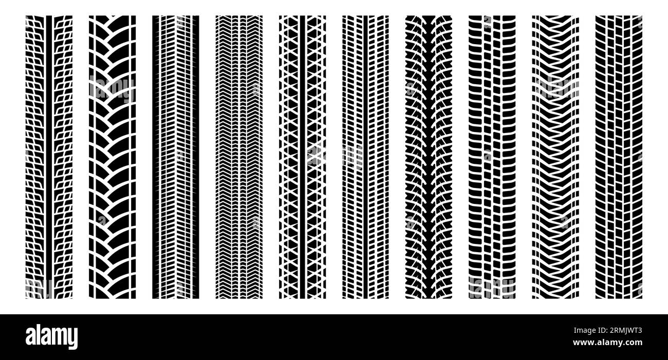 Motorcycle Tire Tread Texture