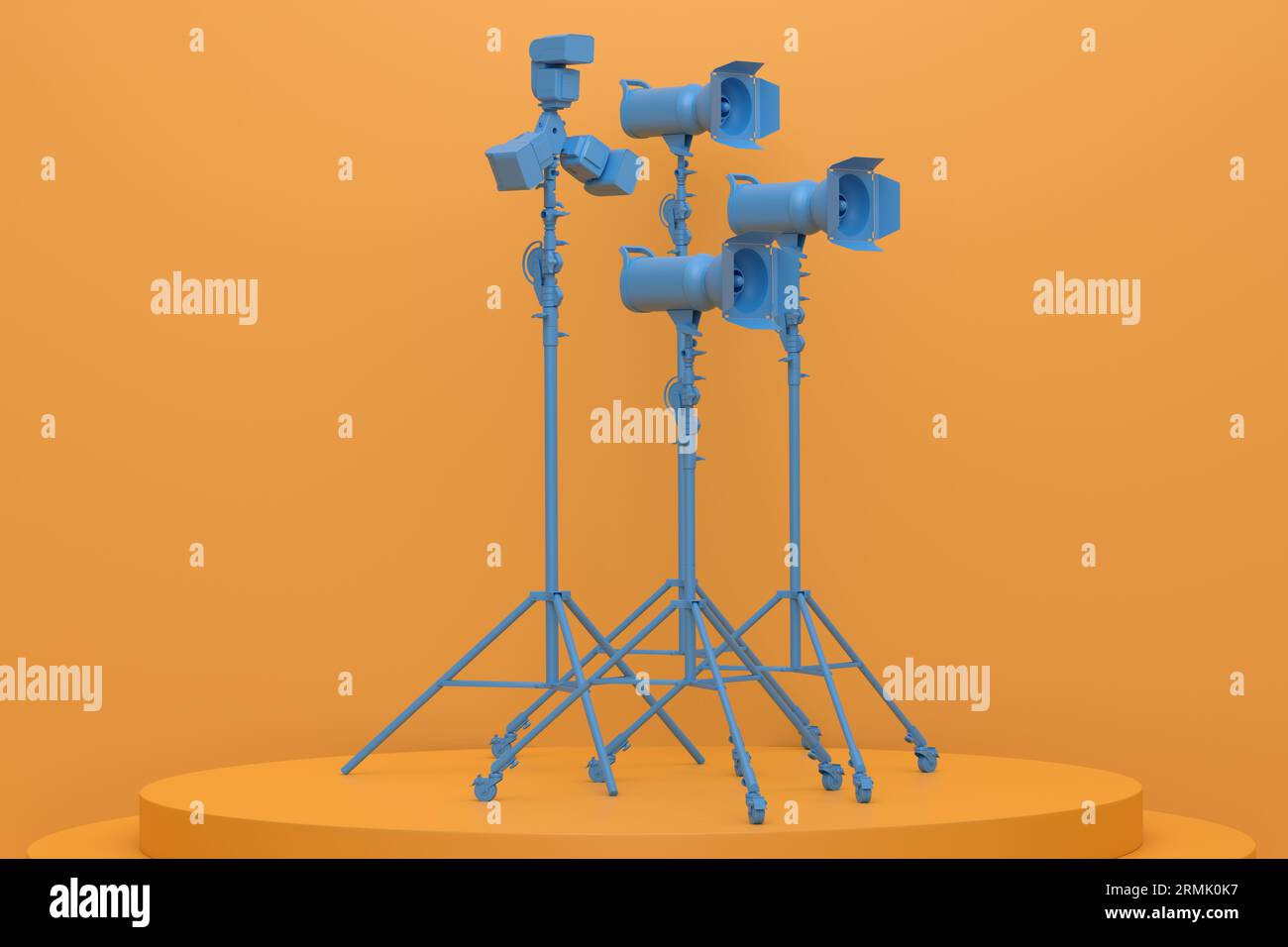 Filming camera podium hi-res stock photography and images - Alamy