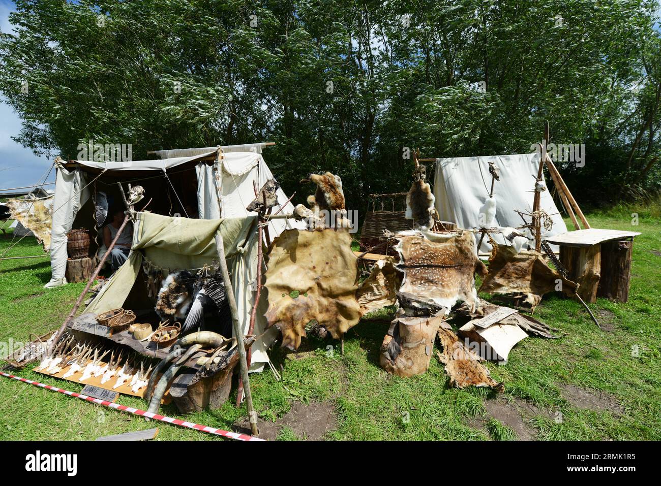 The Trelleborgs Viking Festival in Slagelse, Zealand, Denmark Stock ...
