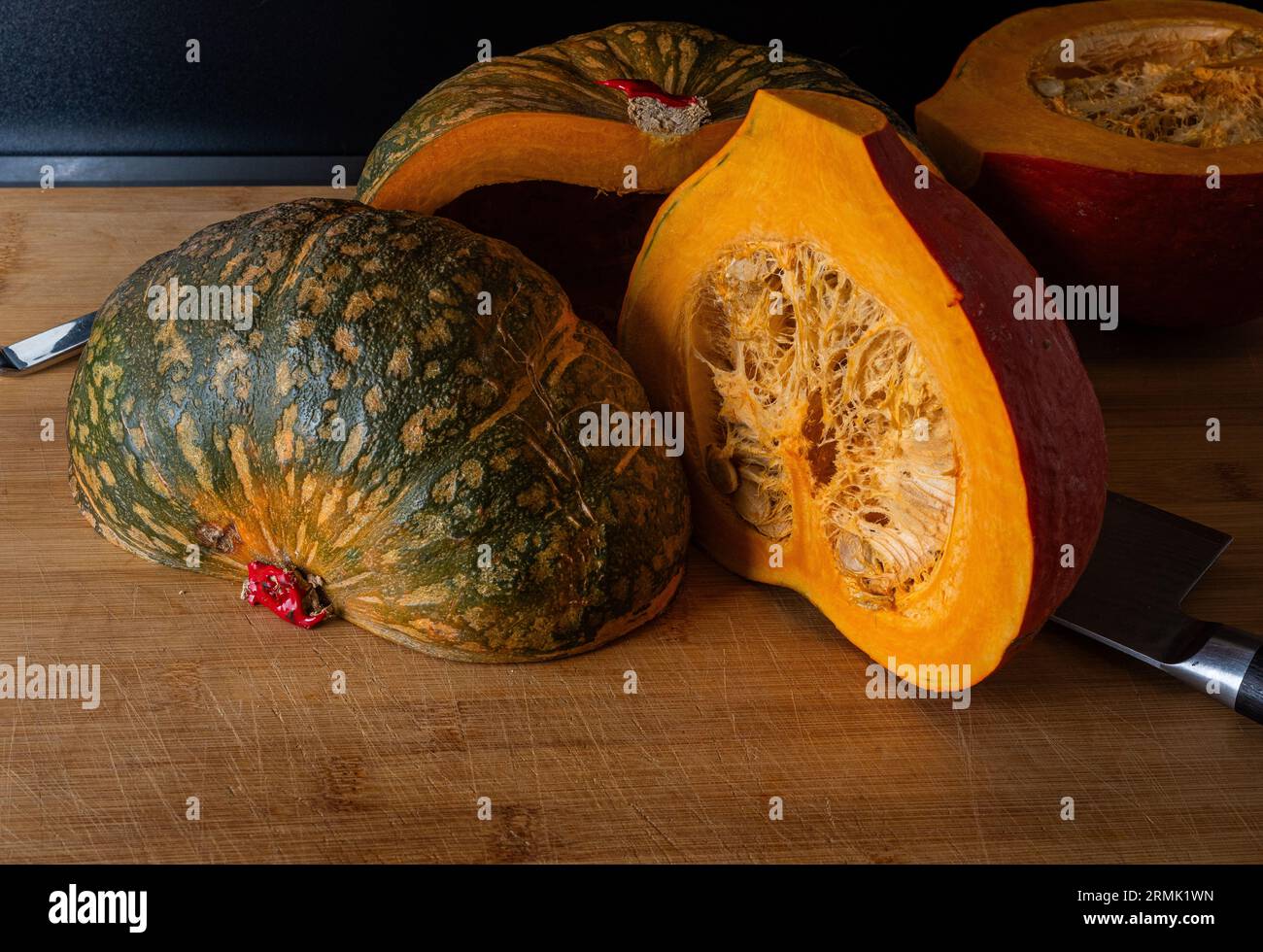 Italian Squash Being Prepared For Gnocchi At Home Stock Photo - Alamy