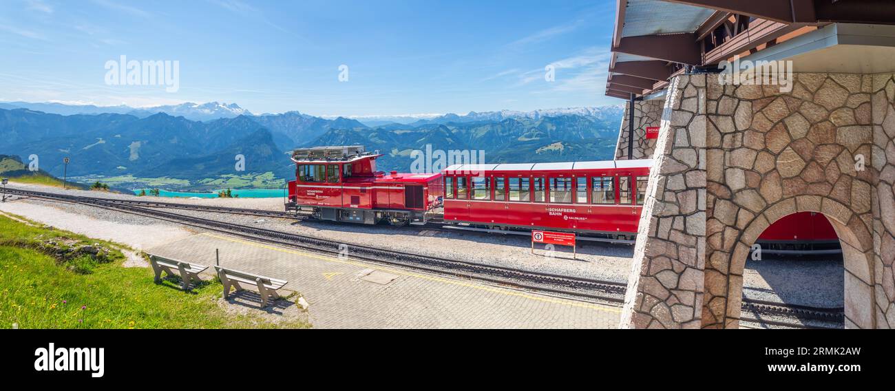 Schafberg cog railway hi-res stock photography and images - Alamy
