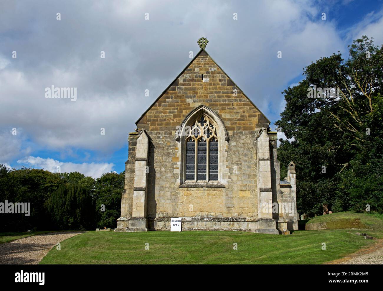 St Peter's Church in Langtoft, East Yorkshire, England UK Stock Photo ...