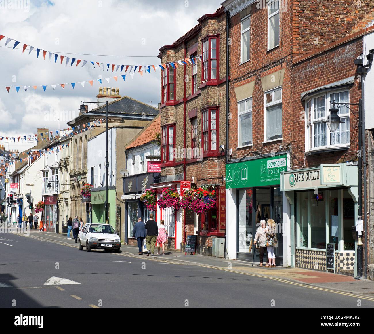 The High Street in Driffield,East Yorkshire, England UK Stock Photo - Alamy