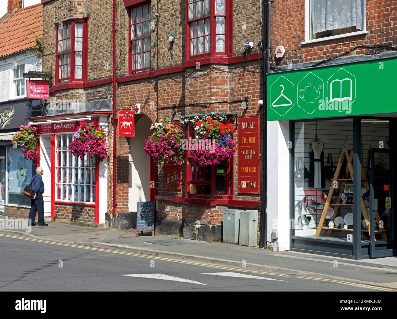 The High Street, Driffield,East Yorkshire, England UK Stock Photo - Alamy