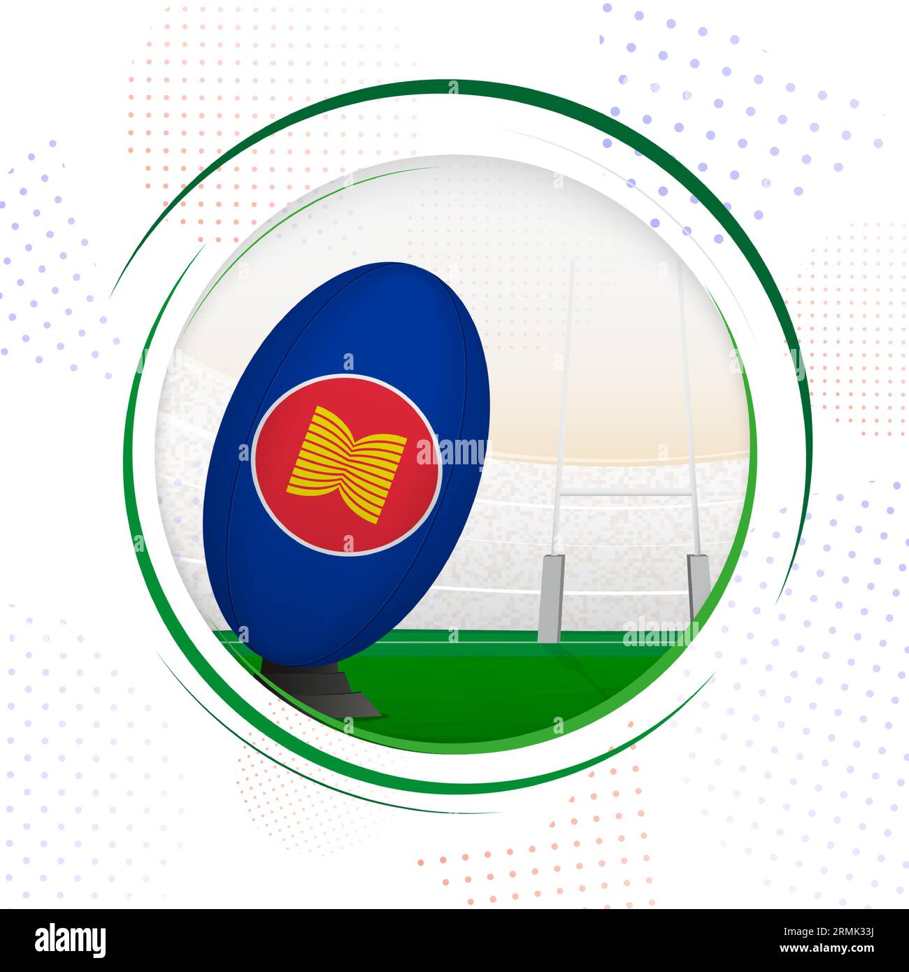 Rugby in asia Stock Vector Images - Alamy