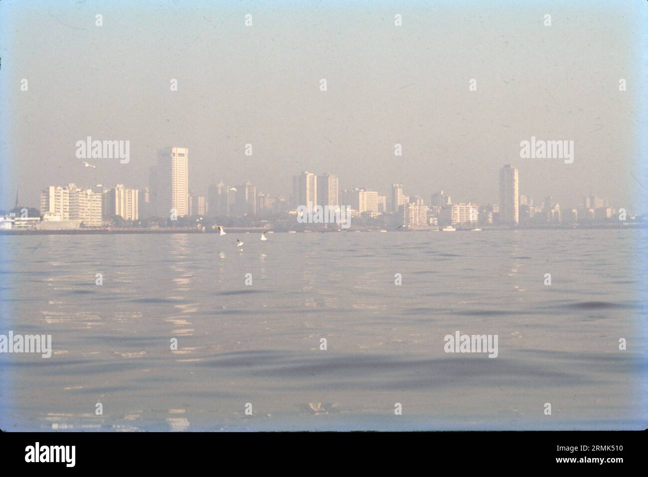Cuffe Parade As One Views From Nariman Point, Bombay, India Stock Photo ...
