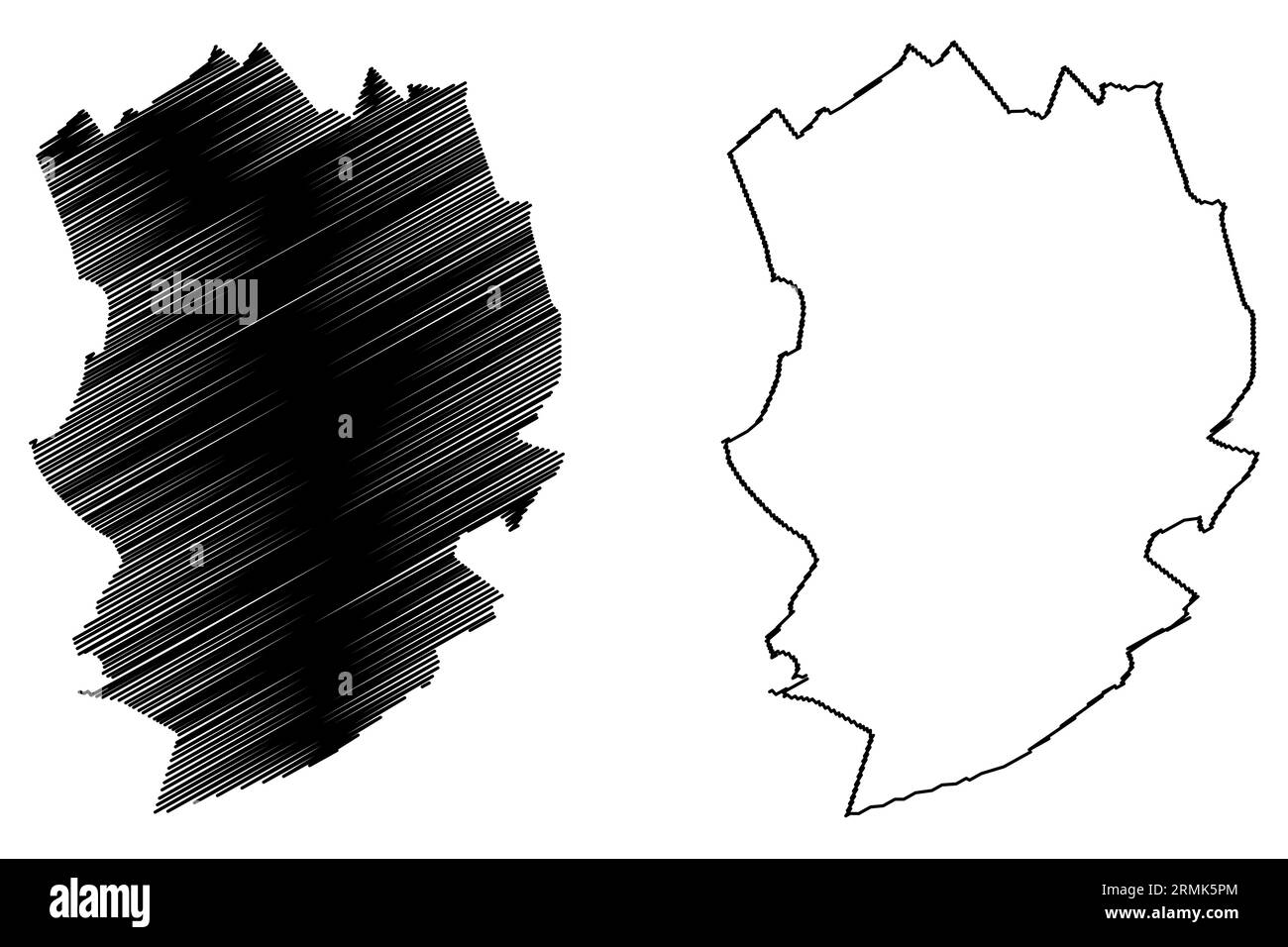 Almelo city and municipality (Kingdom of the Netherlands, Holland ...