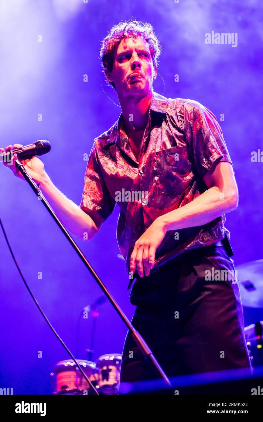 Turin Italy. 25th Aug 2023. A solo project of Maarten Devoldere WARHAUS ...