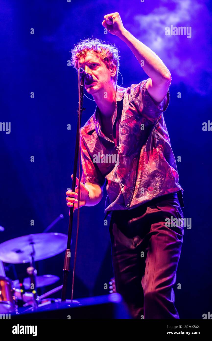 Turin Italy. 25th Aug 2023. A solo project of Maarten Devoldere WARHAUS ...