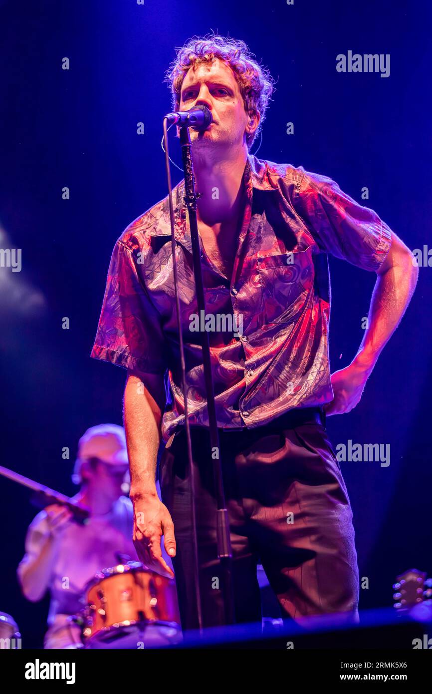 Turin Italy. 25th Aug 2023. A solo project of Maarten Devoldere WARHAUS ...