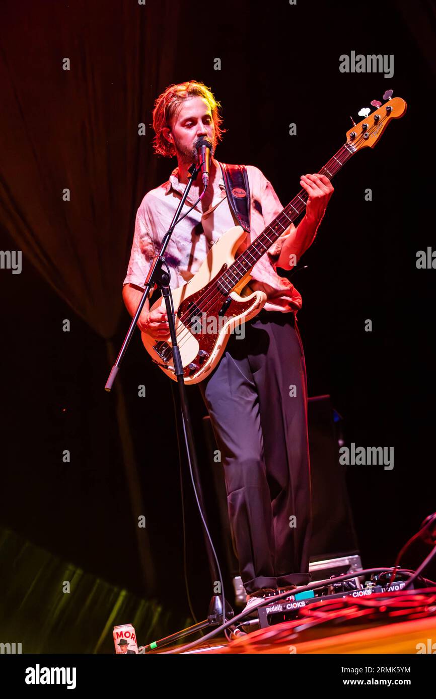 Turin Italy. 25th Aug 2023. A solo project of Maarten Devoldere WARHAUS ...