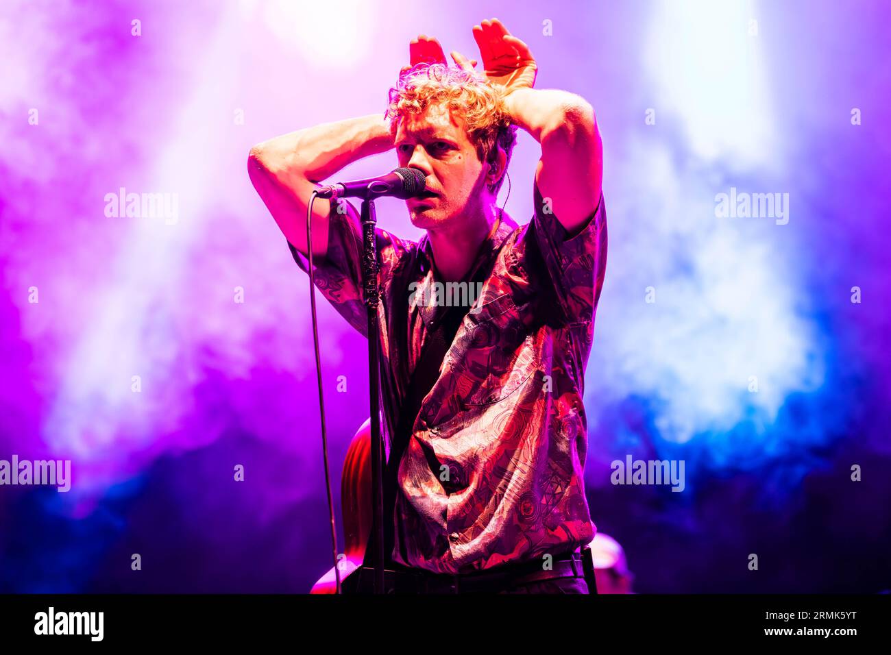 Turin Italy. 25th Aug 2023. A solo project of Maarten Devoldere WARHAUS ...