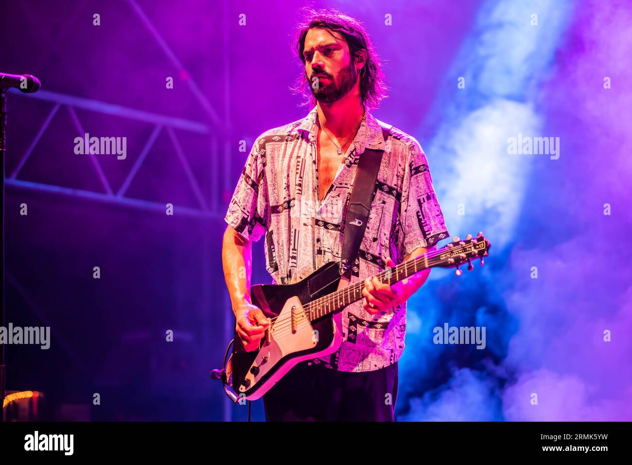 Turin Italy. 25th Aug 2023. A solo project of Maarten Devoldere WARHAUS ...