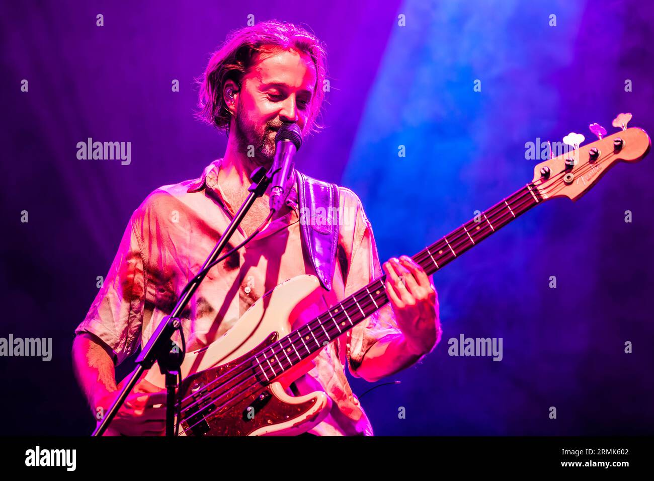 Turin Italy. 25th Aug 2023. A solo project of Maarten Devoldere WARHAUS ...