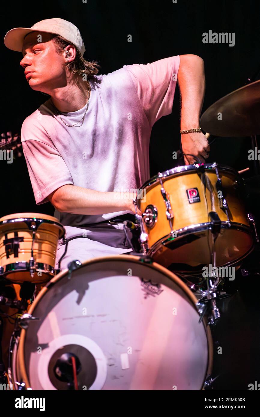 Turin Italy. 25th Aug 2023. A solo project of Maarten Devoldere WARHAUS ...