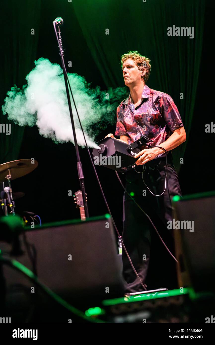 Turin Italy. 25th Aug 2023. A solo project of Maarten Devoldere WARHAUS ...