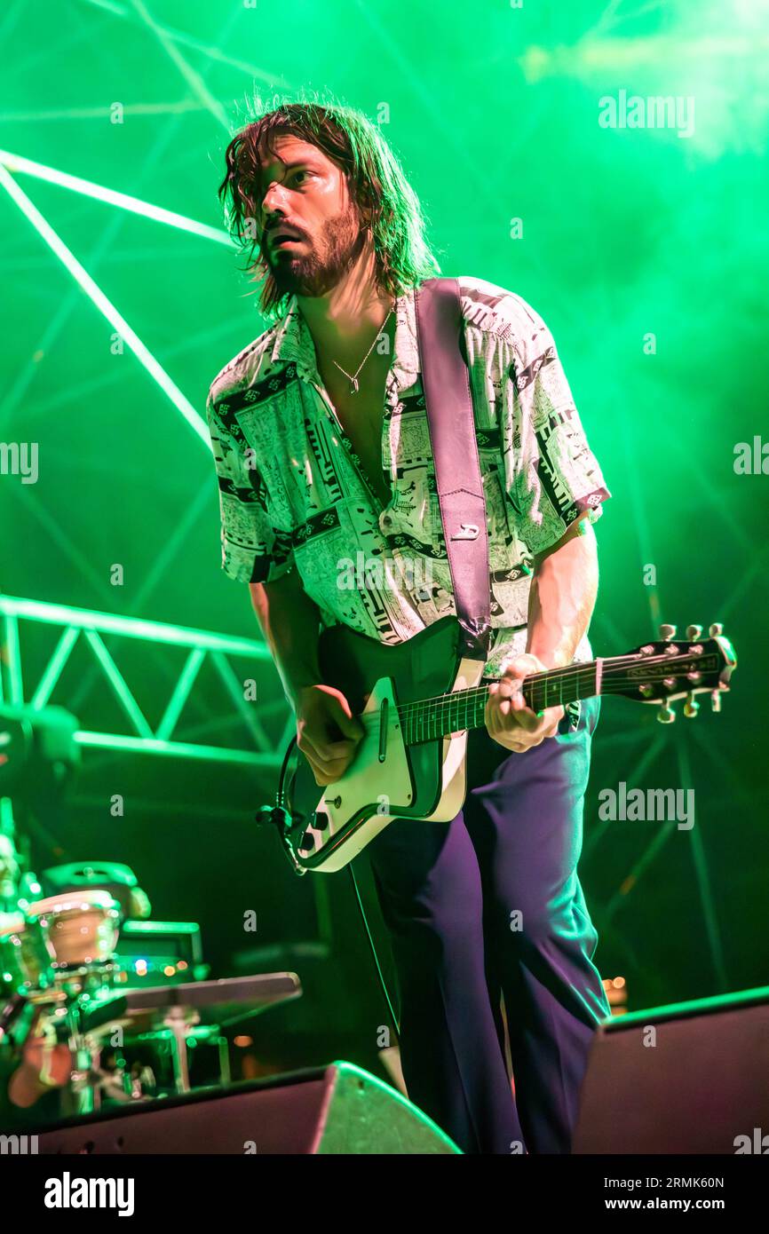 Turin Italy. 25th Aug 2023. A solo project of Maarten Devoldere WARHAUS ...