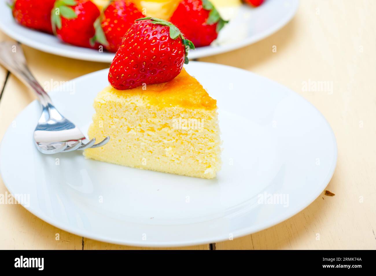 Heart shaped cheesecake with strawberryes ideal cake for valentine day ...