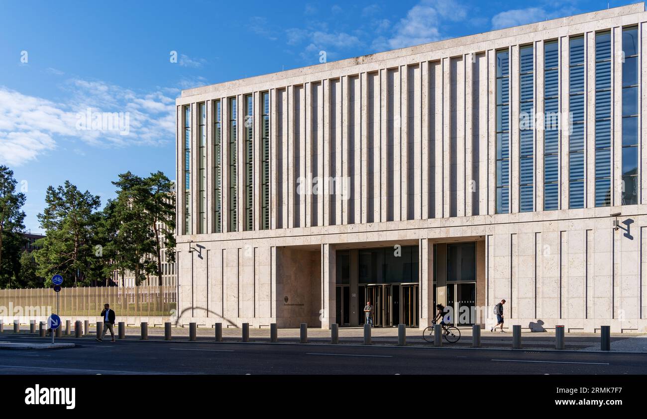 Building Of The Federal Intelligence Service BND, Exterior View ...