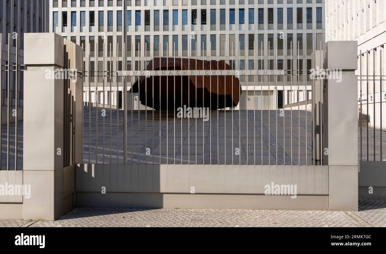 Building Of The Federal Intelligence Service BND, Exterior View ...