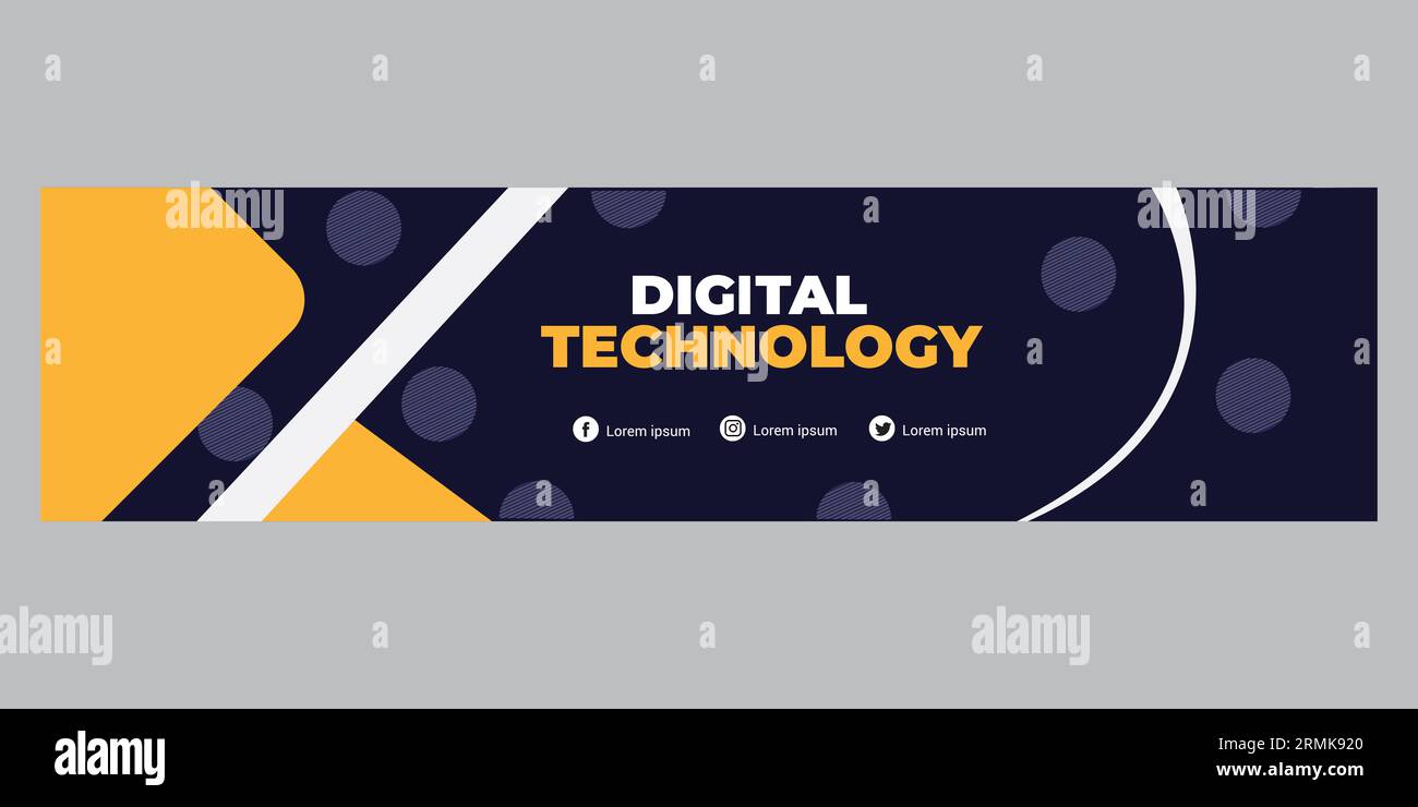 Banner technology hi-res stock photography and images - Alamy