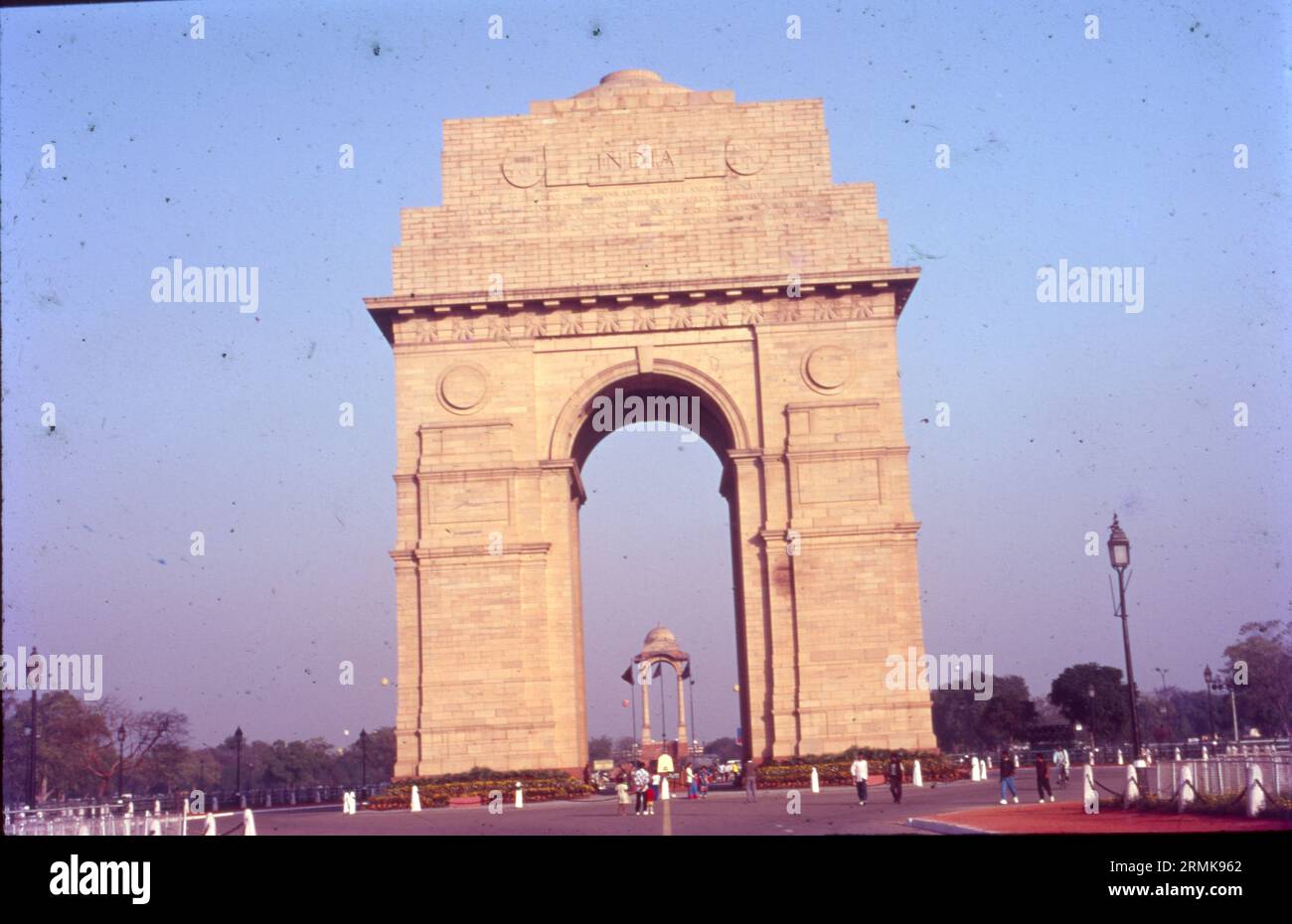 At the centre of New Delhi stands the 42 m high India Gate, an “Arc-de ...