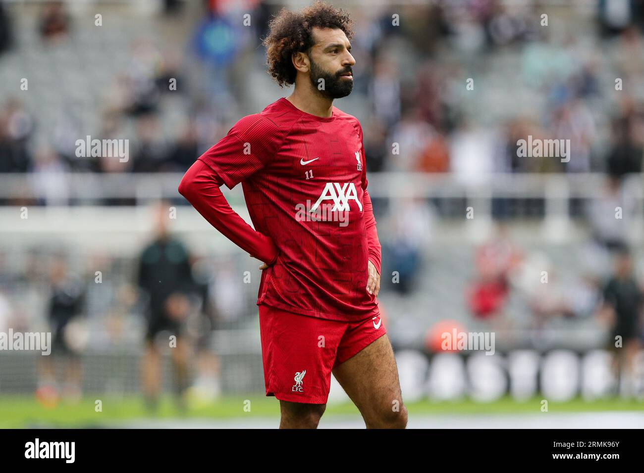 Mohamed Salah of Liverpool - Newcastle United v Liverpool, Premier League, St James' Park ...