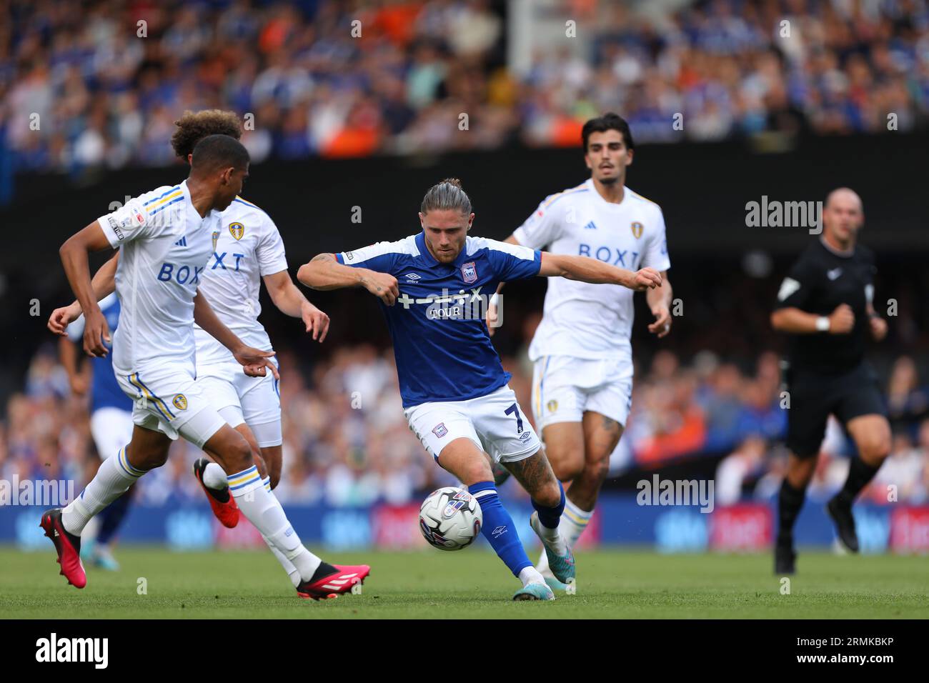 Wes Burns of Ipswich Town - Ipswich Town v Leeds United, Sky Bet ...