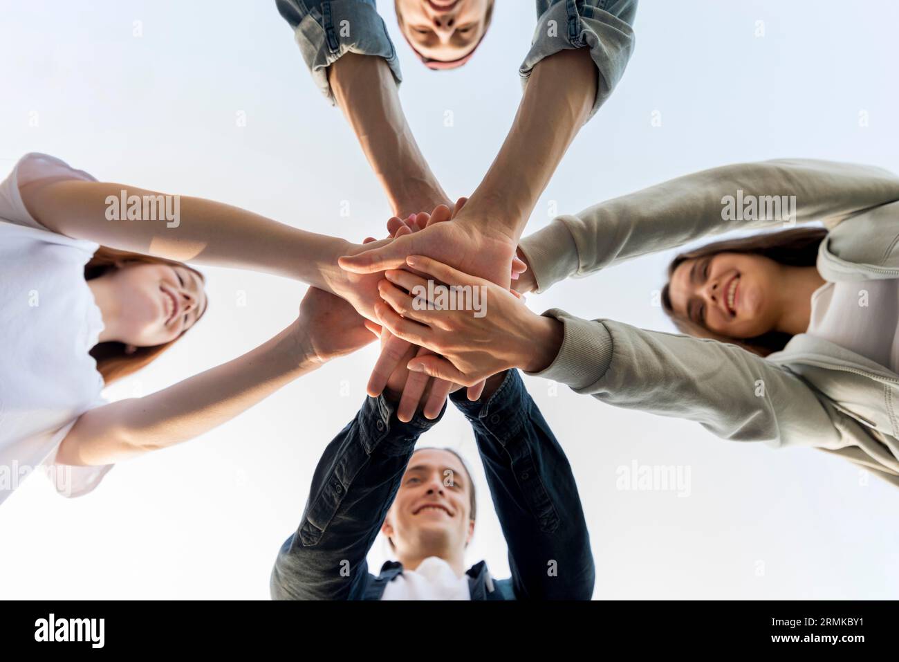 Teenagers group work class education hi-res stock photography and ...