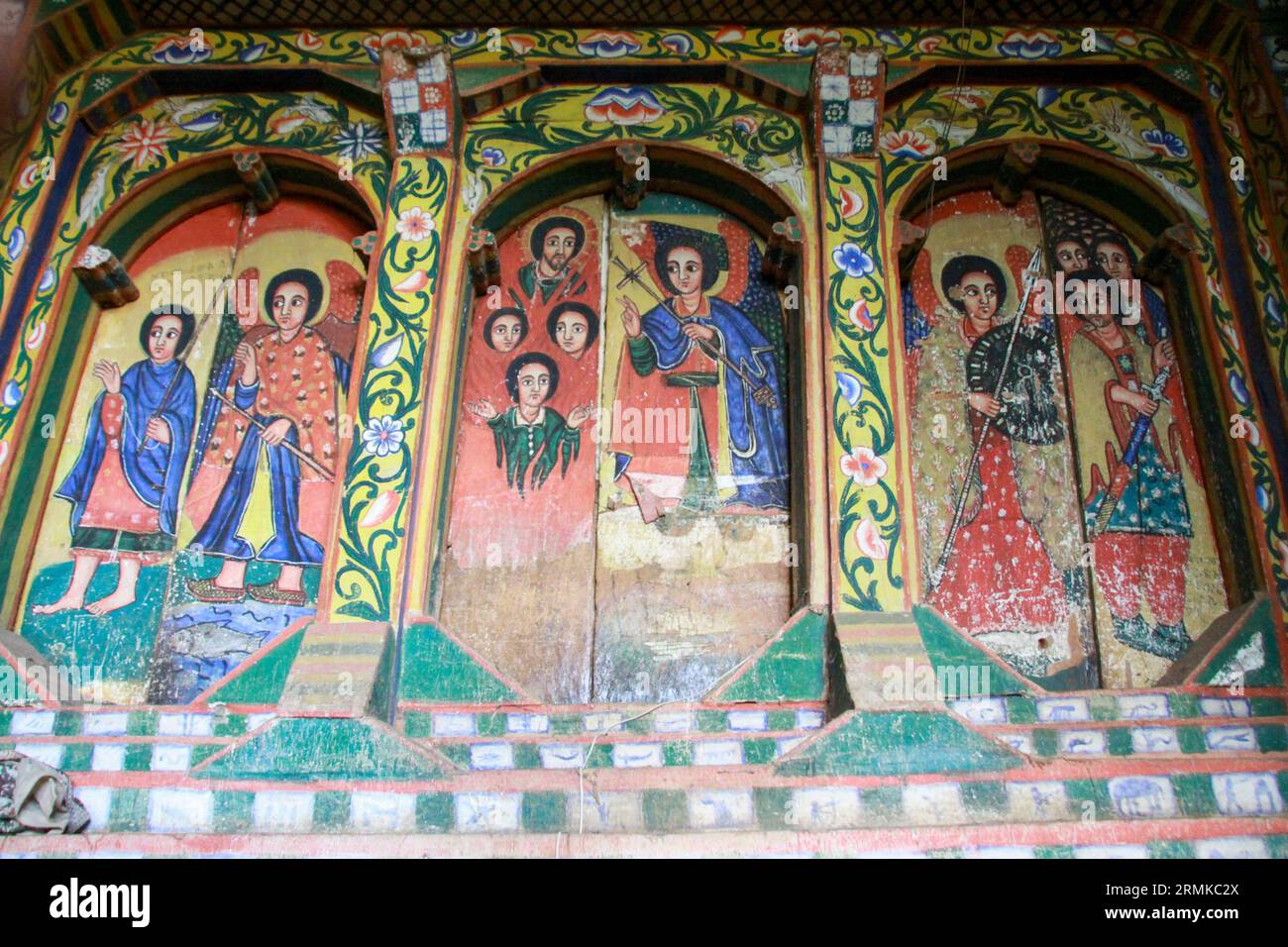 Religious Murals in Bahir Dar, Ethiopia Bahir Dar (Amharic: ባሕር ዳር, lit ...