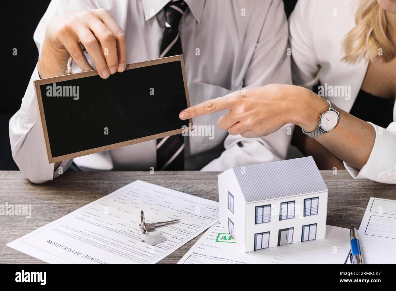 Banker client hi-res stock photography and images - Alamy