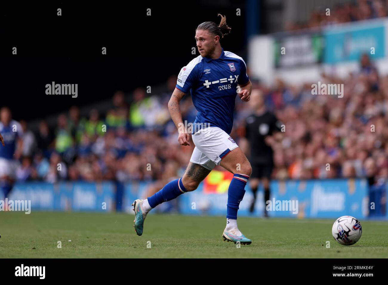 Wes Burns of Ipswich Town - Ipswich Town v Leeds United, Sky Bet ...