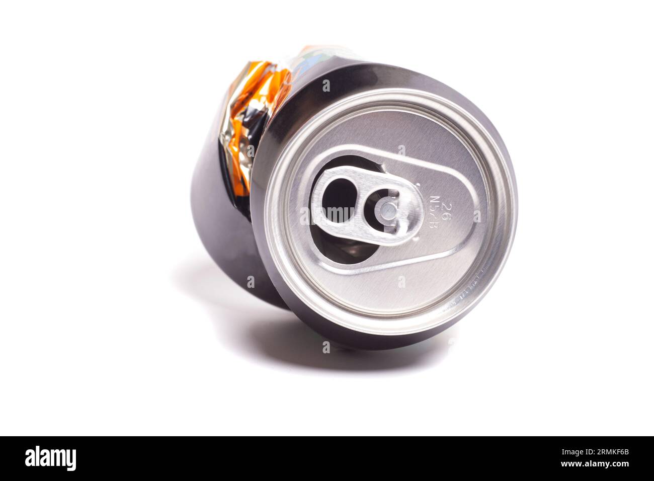 Crumpled coke can Cut Out Stock Images & Pictures - Alamy