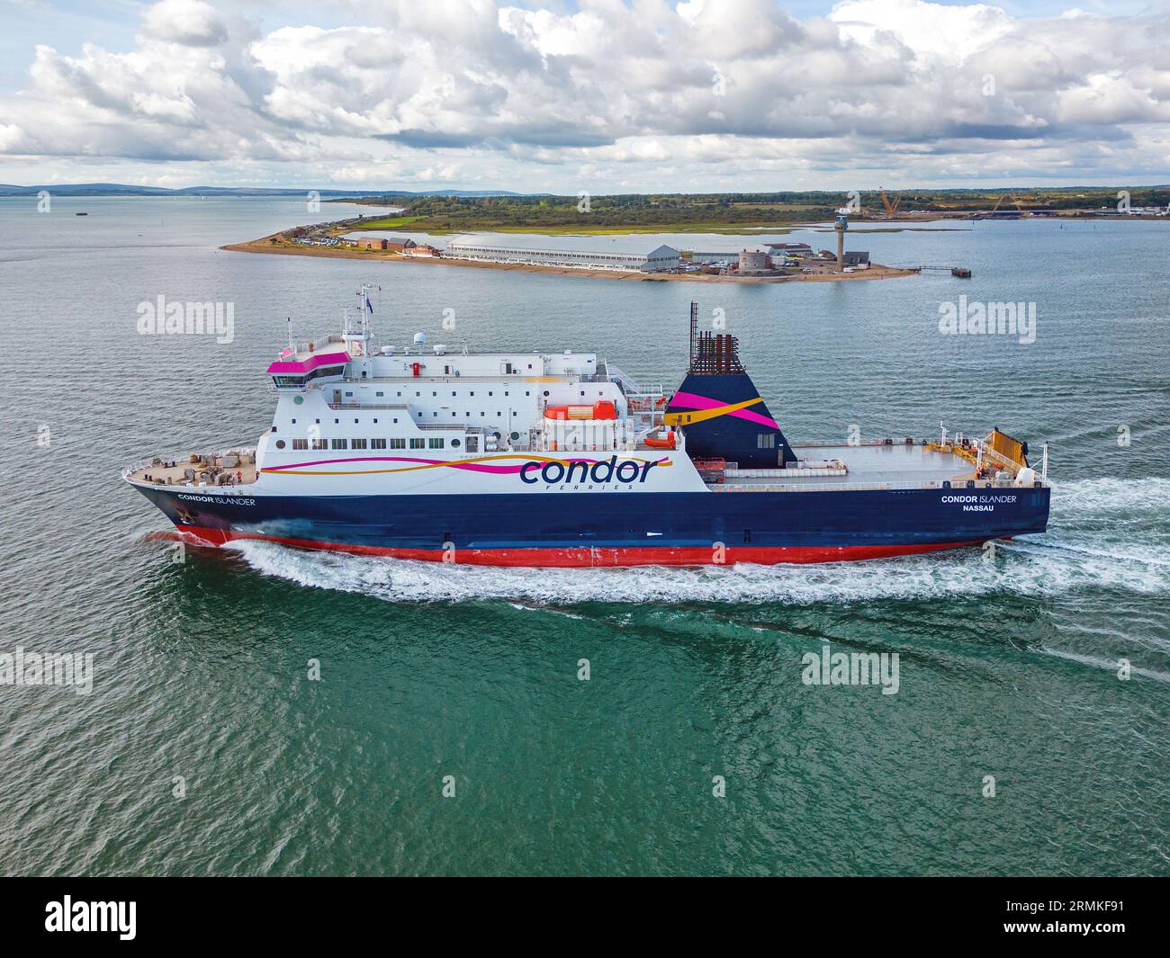 Condor Islander is a cross-Channel ROPAX ferry operated by Condor Ferries between Portsmouth ...