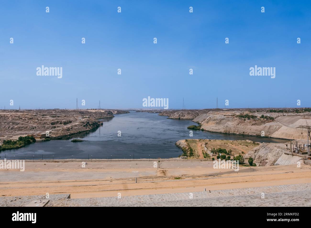 Water Power of Egypt: The Aswan High Dam Egypt Summer Travel Stock ...