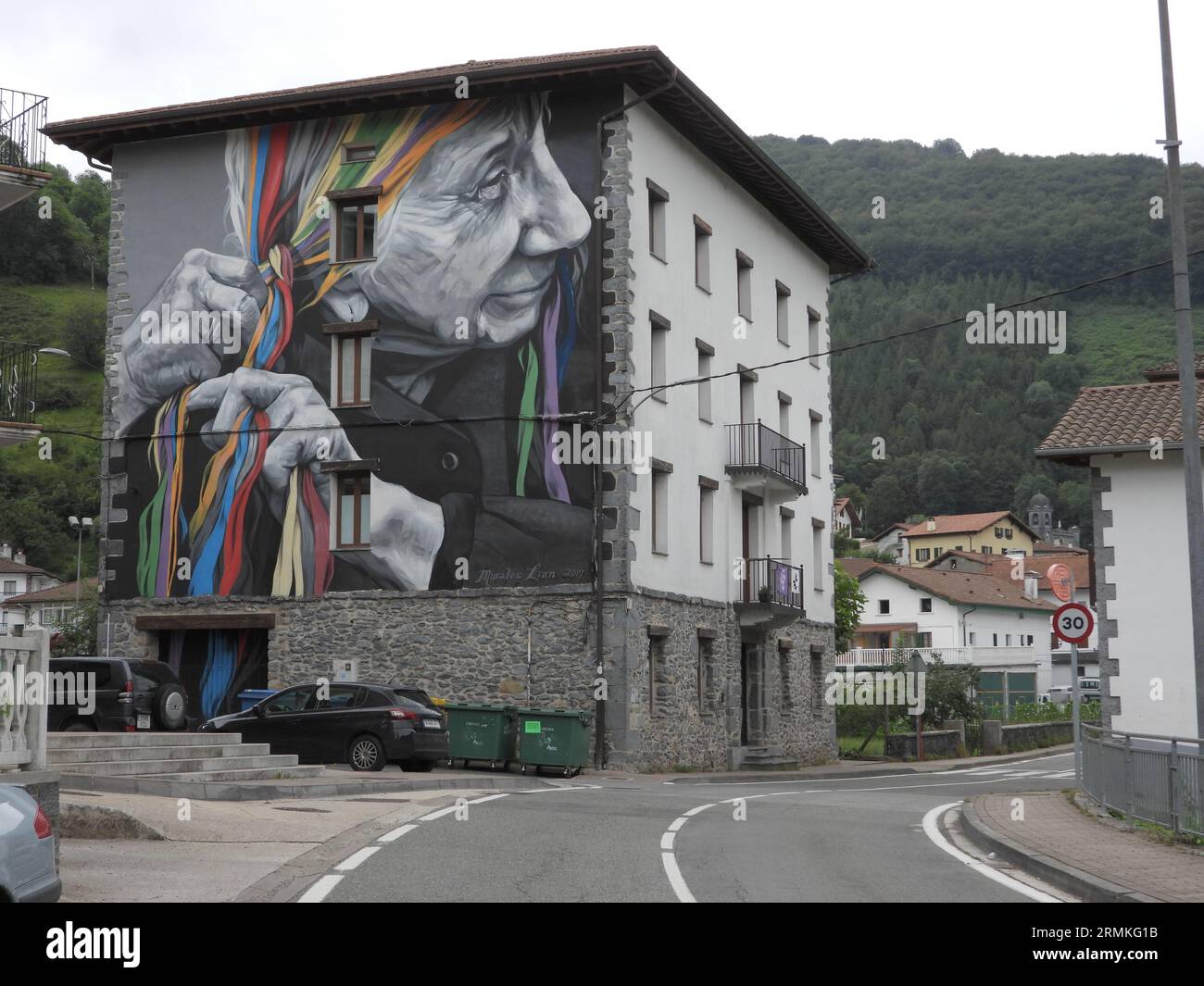 Spain: Sightseeing in Leitza, Gizpukoa Stock Photo - Alamy