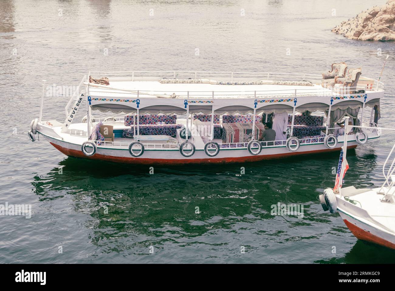 Egypt Summer Travel Riverside Tranquility: Small Boats by Luxor's Nile ...