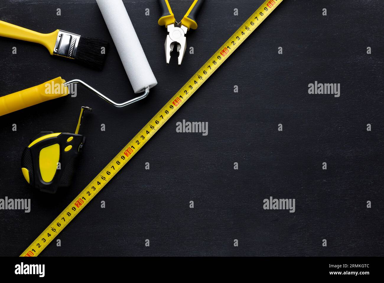 Yellow tools hi-res stock photography and images - Alamy