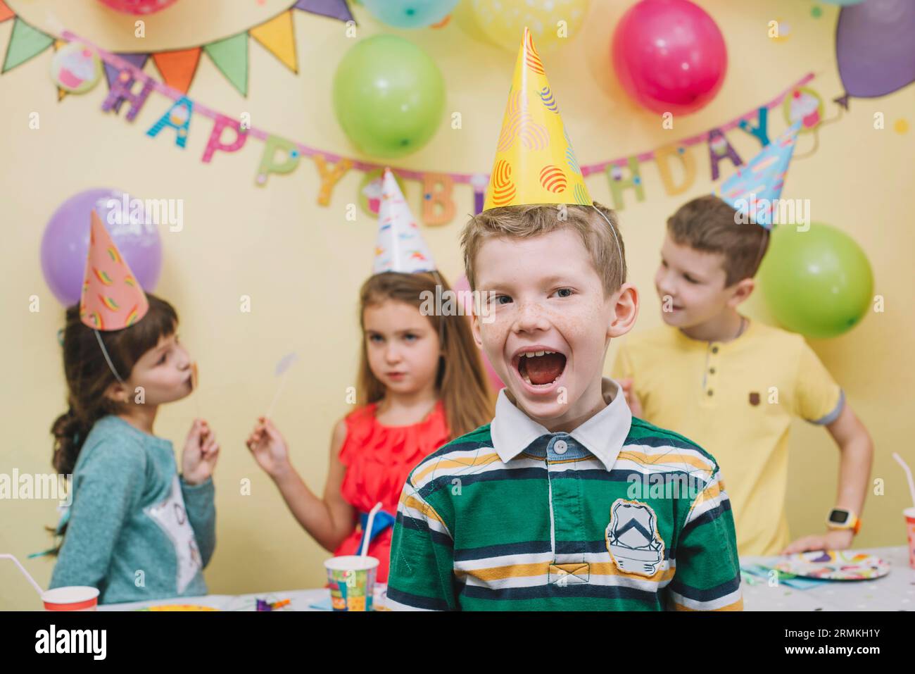 Birthday boy hi-res stock photography and images - Alamy