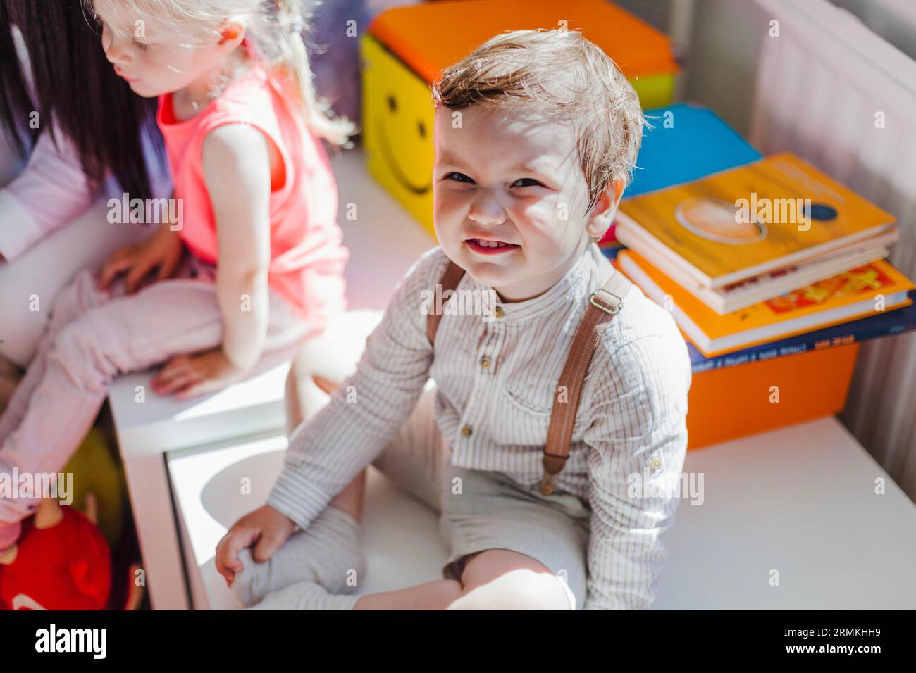 Excited boy hi-res stock photography and images - Alamy