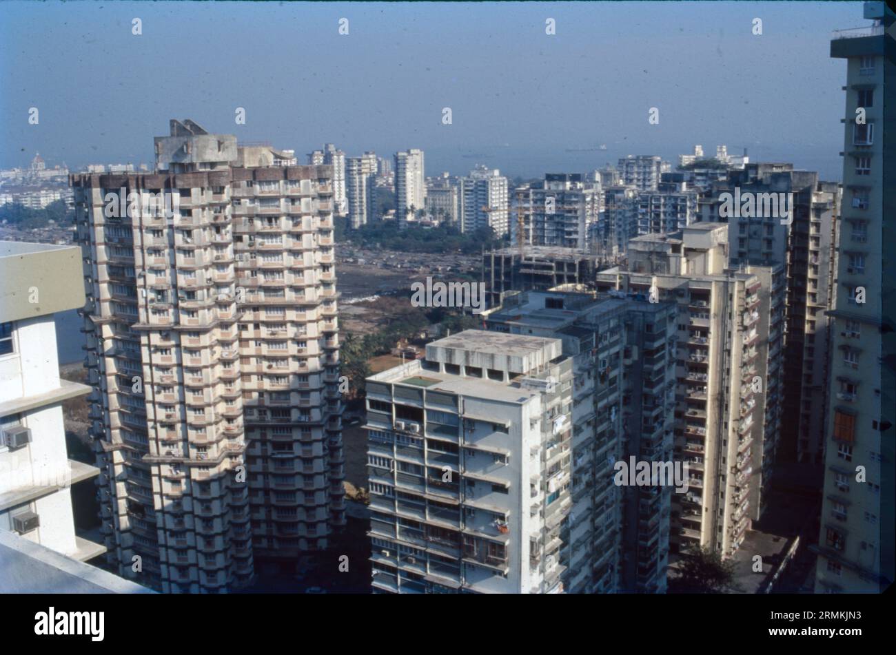Arial View Of Nariman Point from Cuffe Parade, South Mumbai, Business ...