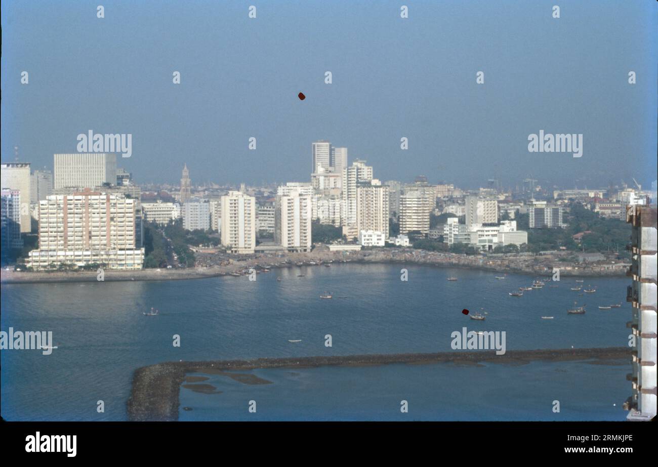 Arial View Of Nariman Point from Cuffe Parade, South Mumbai, Business ...