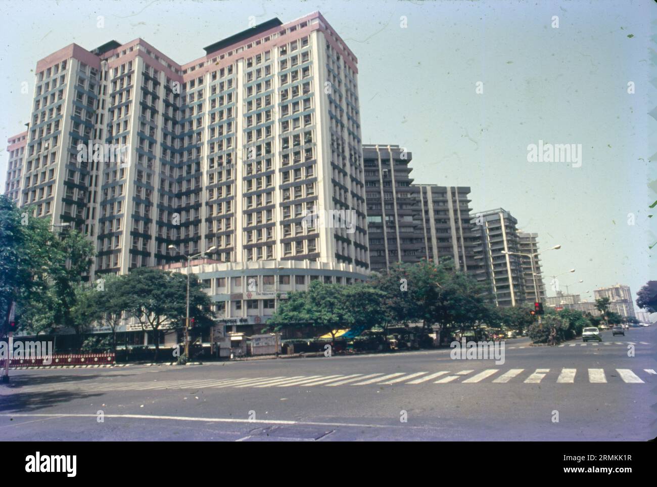 Nariman Point, Business District of Bombay, Tall Buildings, India Stock ...