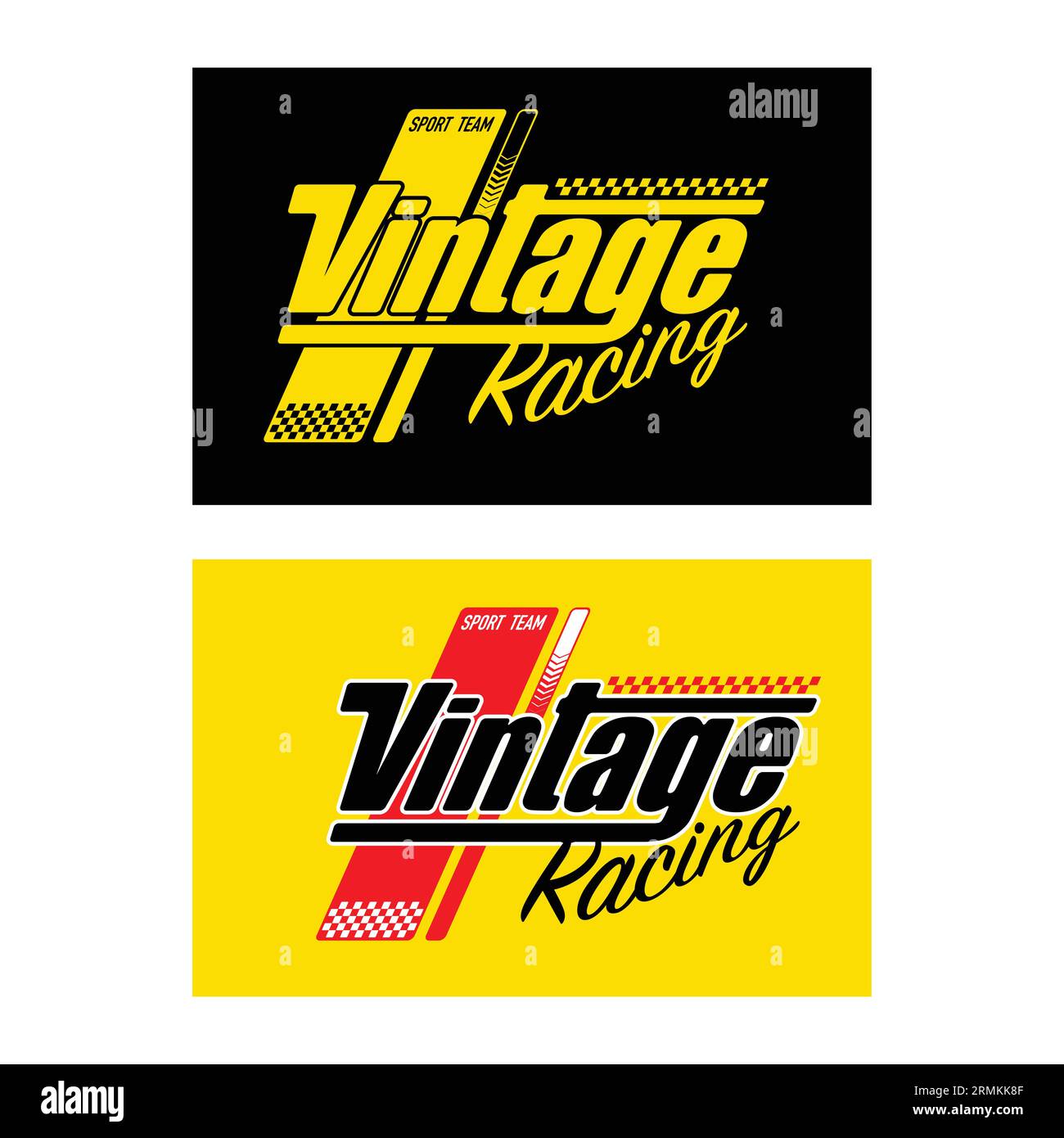 Set vintage motorcycle labels vector hi-res stock photography and ...
