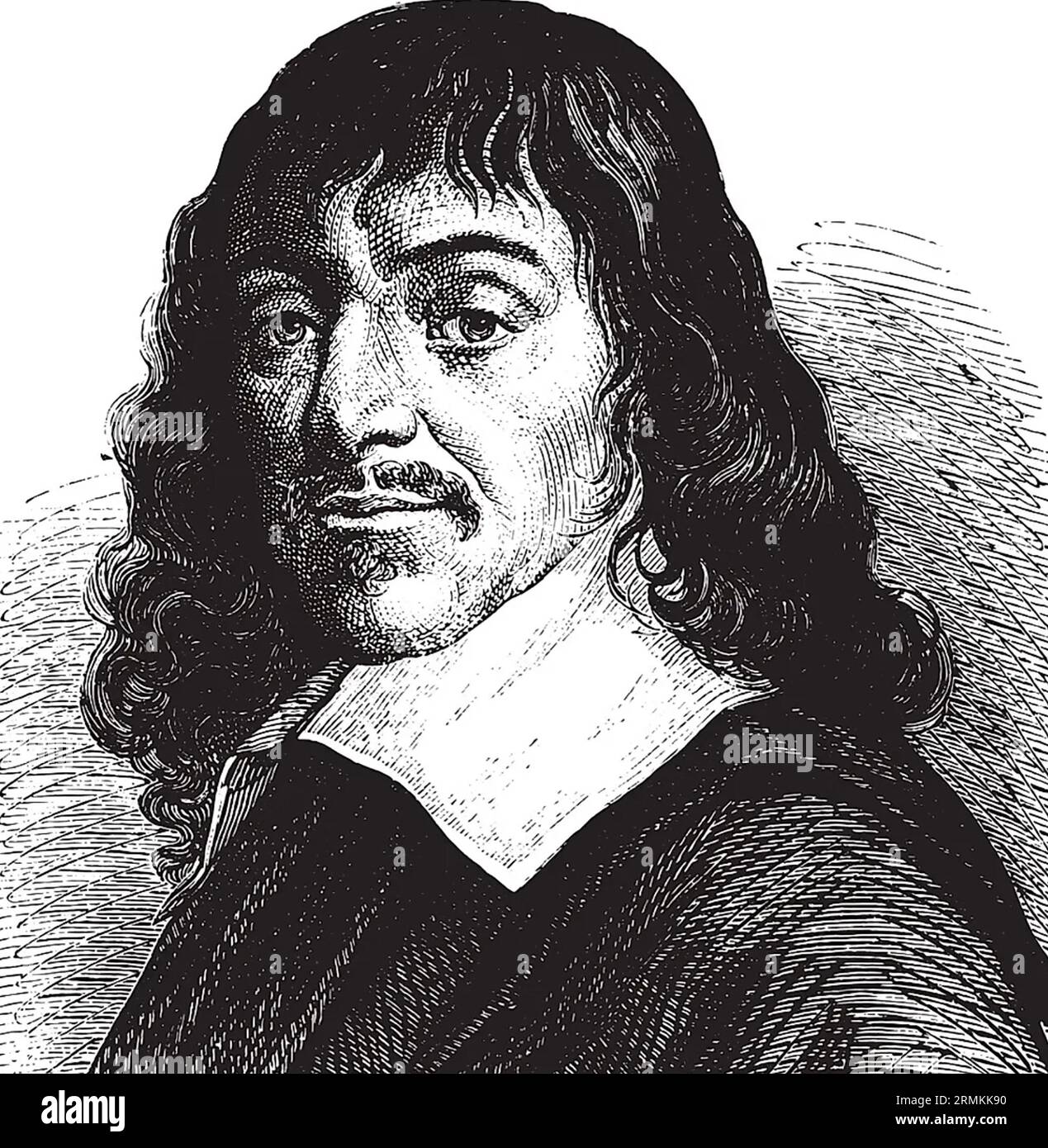 RENÉ DESCARTES (1596-1650) French philosopher Stock Photo - Alamy